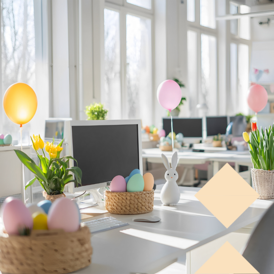 25 Egg-cellent Easter Ideas for the Office Everyone Will Love